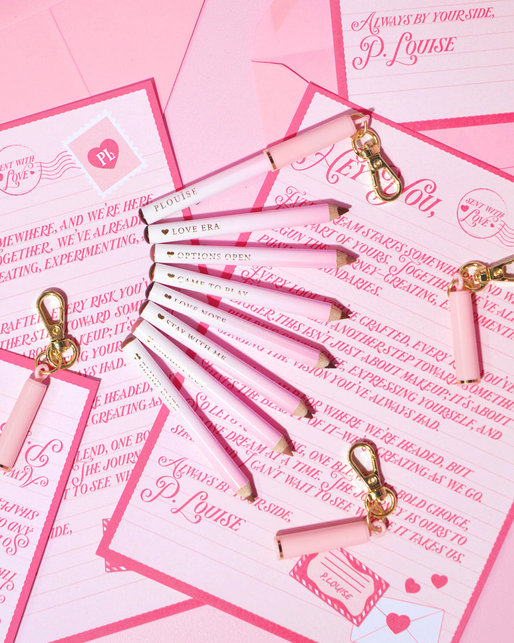 Line Them Up Mini Keychain Lip Liners | P.Louise Cosmetics – P. Louise ...